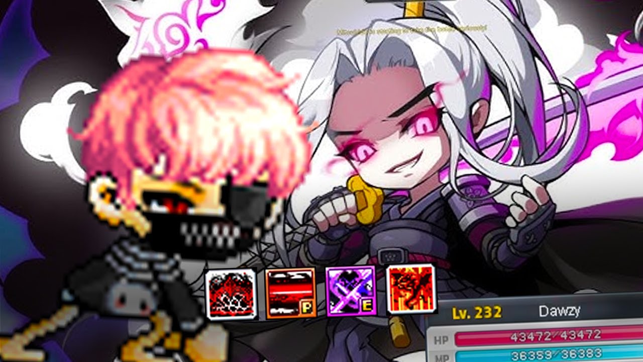 [GMS Reboot] Hyper Burning Kain Lv. 232 (Lotus & Damien Check) - YouTube