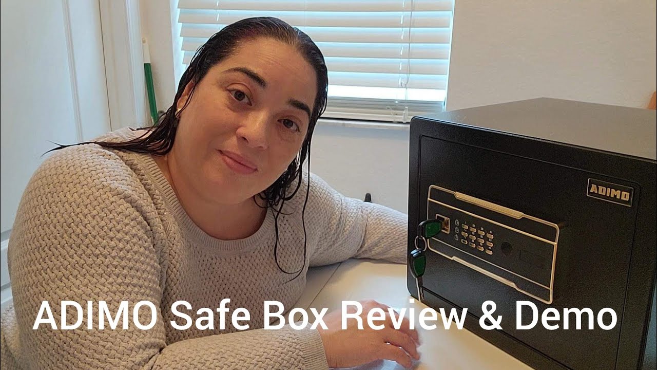 ADIMO Safe Box 1.2 cubic feet: Review and Demo - YouTube