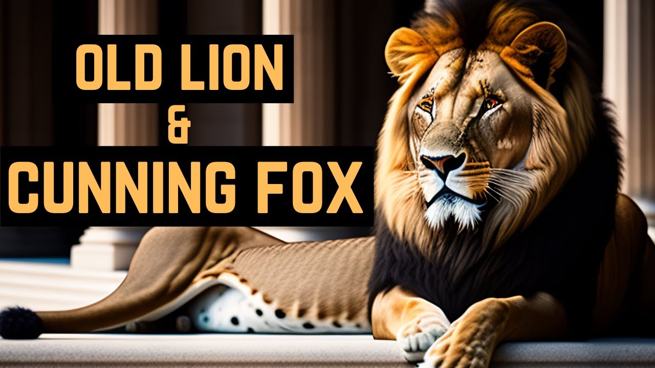 The Old Lion and the Cunning Fox: A Fable of Forethought - YouTube