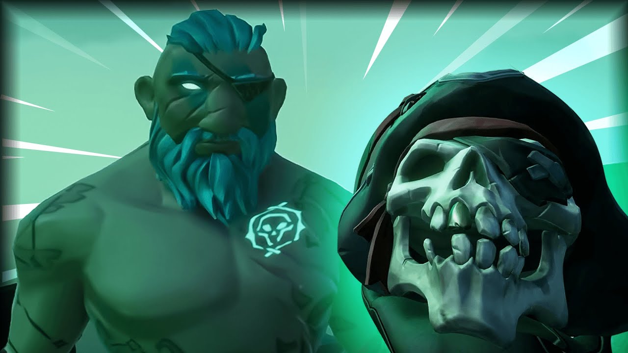 So we Dropped the Cursed Captain off a Cliff | Sea of Thieves Funny ...