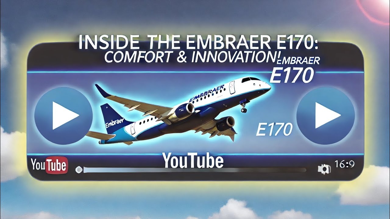 How the Embraer E170 Revolutionized Regional Aviation: Everything You ...