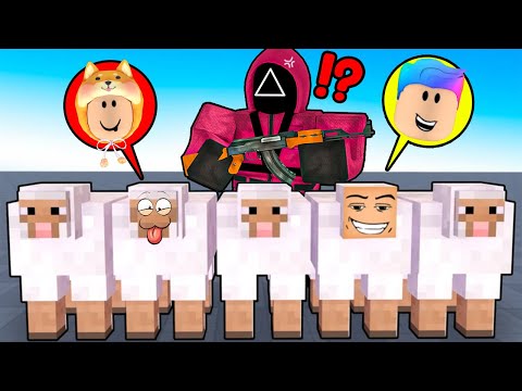 MELOBI VS SKOBI SIAPA YANG JAGO NYAMAR JADI BENDA VS PENJAGA SQUID GAME!