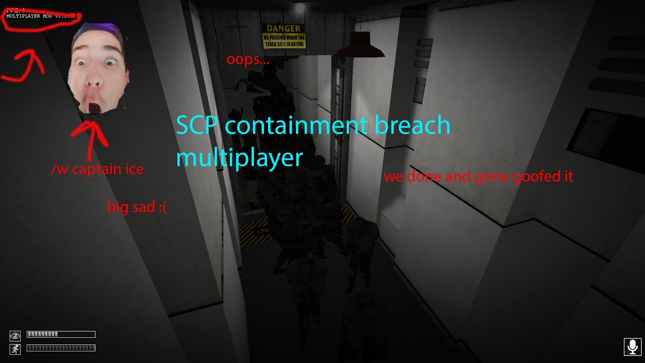 SCP shenanigans /w captain ice/ SCP CONTAINMENT BREACH MULTIPLAYER ...