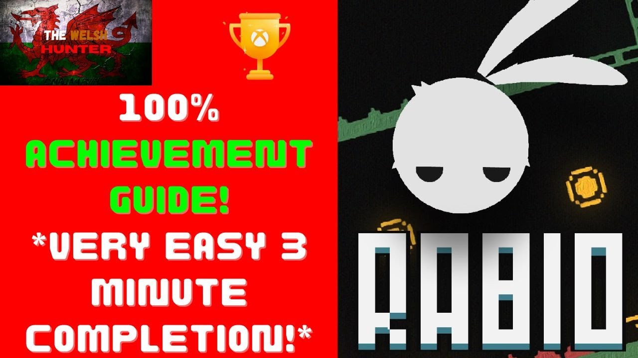 Rabio - 100% Achievement Guide! *VERY EASY 3 Minute Completion!* - YouTube