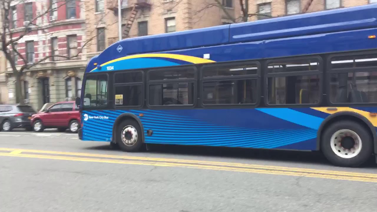 MTA: 2018 New Flyer Xcelsior Articulated XN60 #1034 Not In Service Bus ...