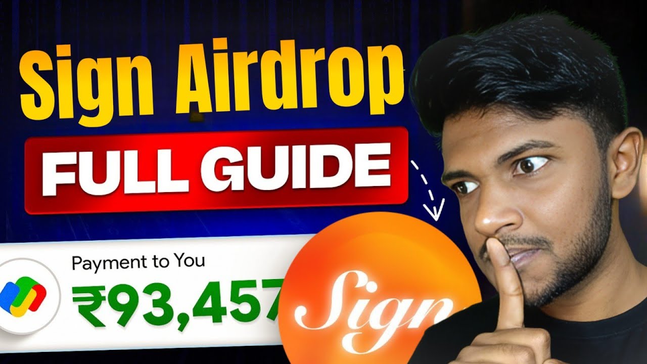 Sign Airdrop- Funding $28.65M / Join now - YouTube