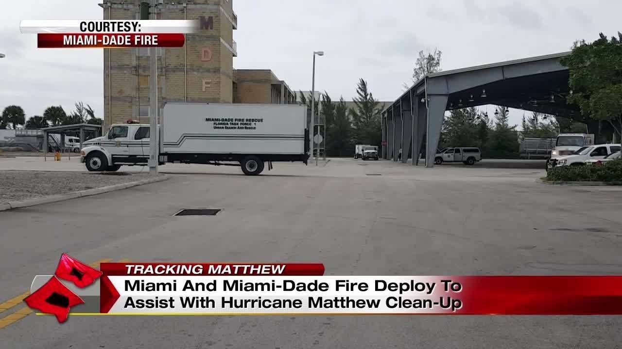 City of Miami Fire Rescue sends team to North Florida - YouTube