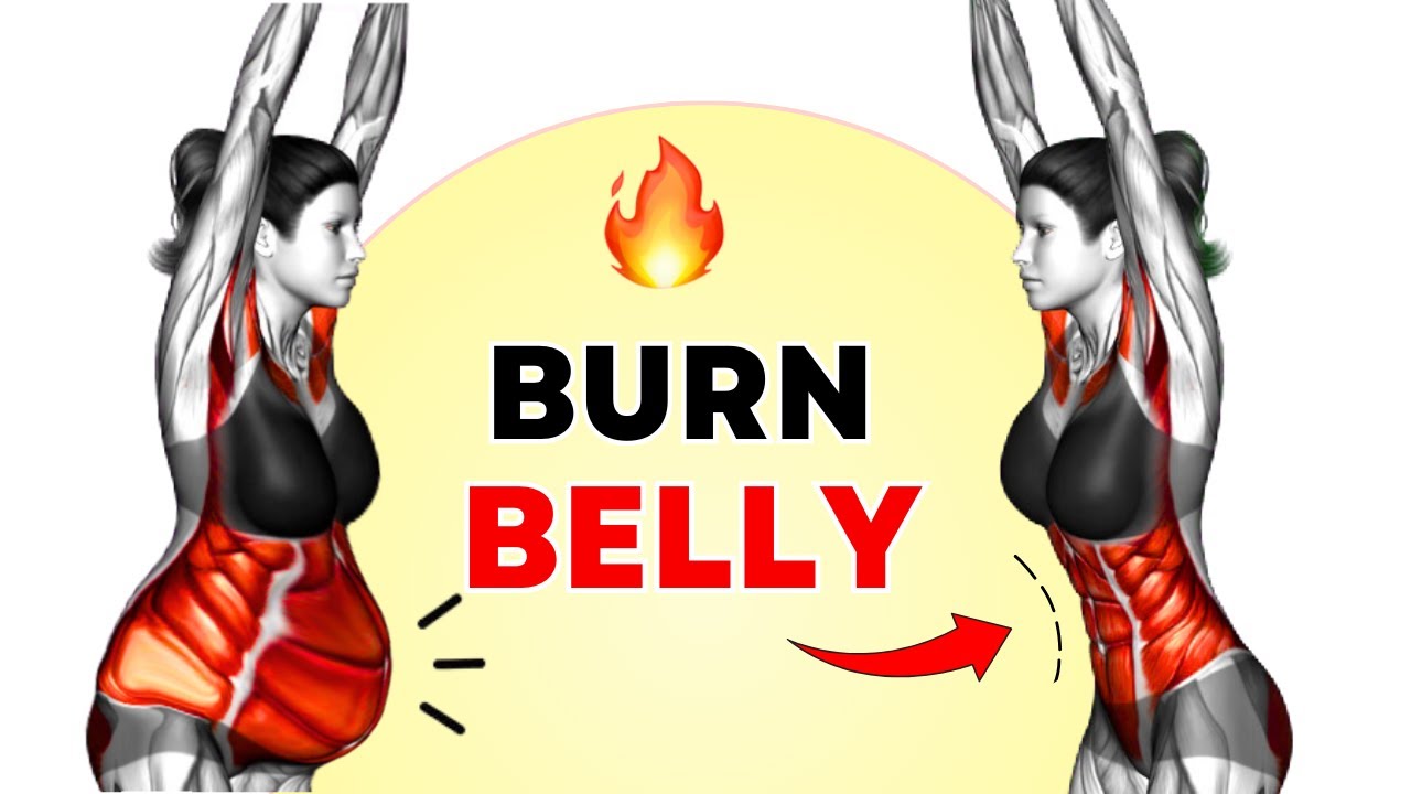 Burn Belly Fat & Lose Weight Fast 🔥30-Min Daily Standing Exercises | 2 ...