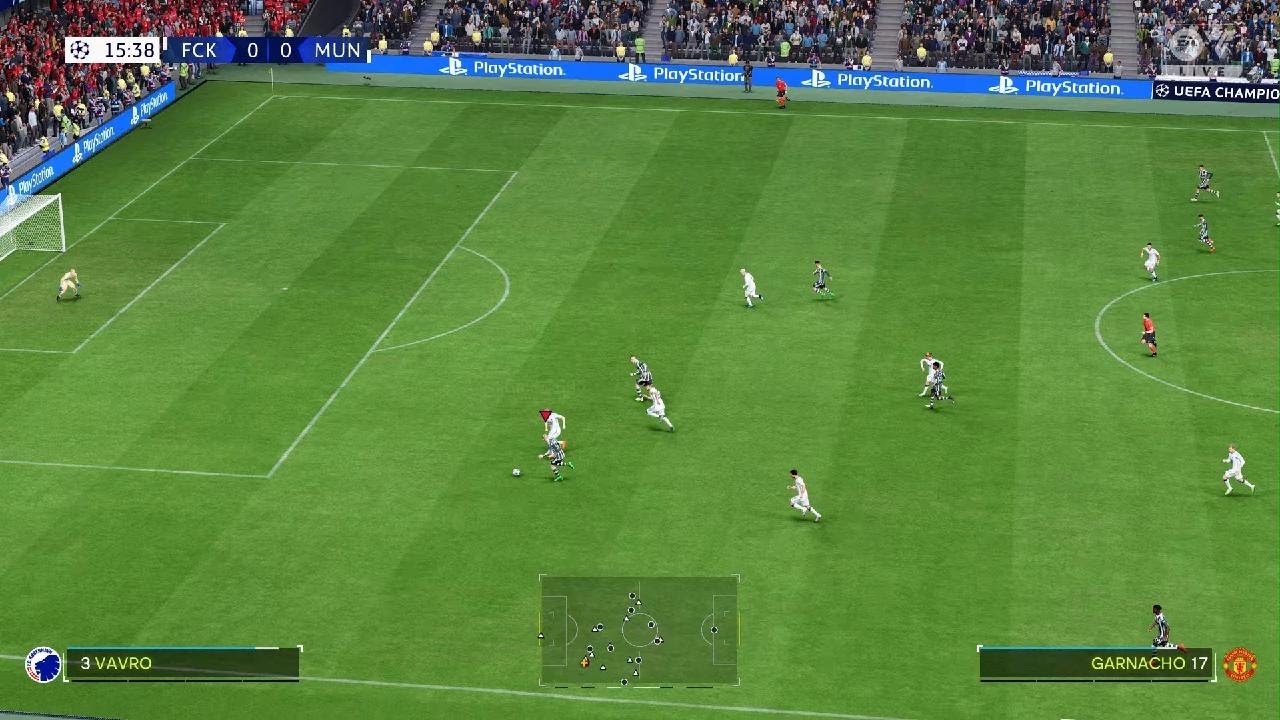 EA SPORTS FC 24 UEFA champions league group STAGE MAN UTD VS KOVENHAVEN ...