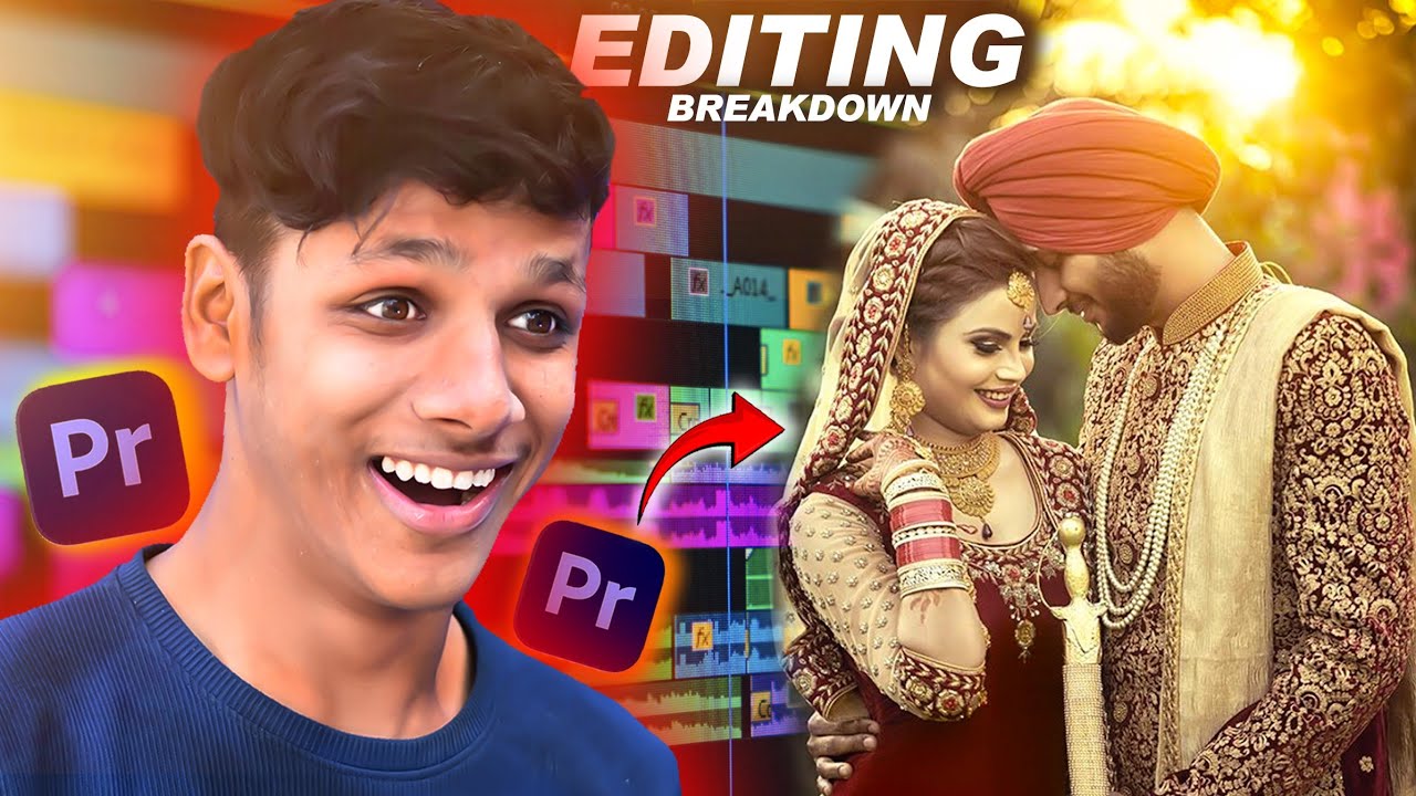 Professional Wedding Highlight 🎬 Editing Breakdown 🧑‍💻 - YouTube