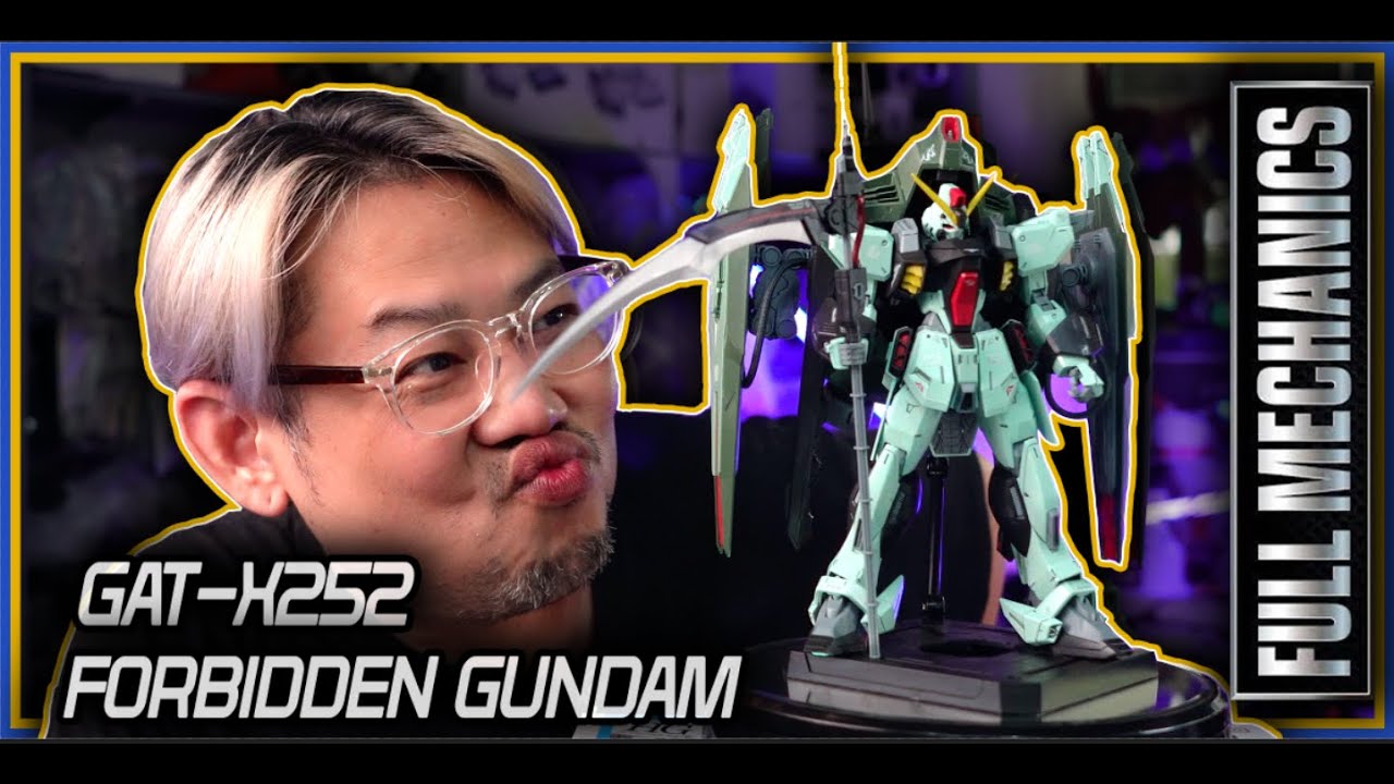 Forbidden Gundam 1/100 - YouTube