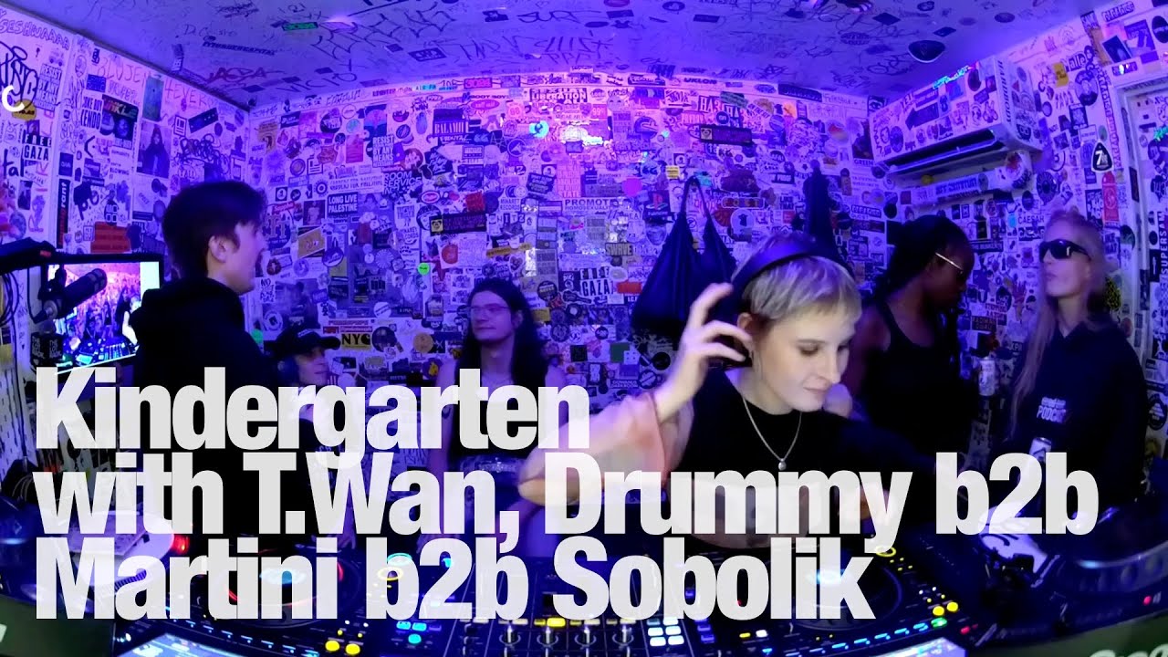 Kindergarten with T.Wan, Drummy b2b Martini b2b Sobolik @TheLotRadio 09 ...