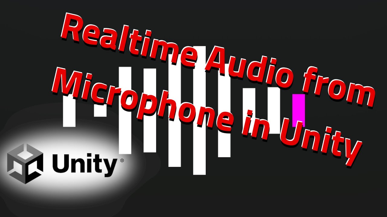 Realtime Microphone Input In Unity Youtube