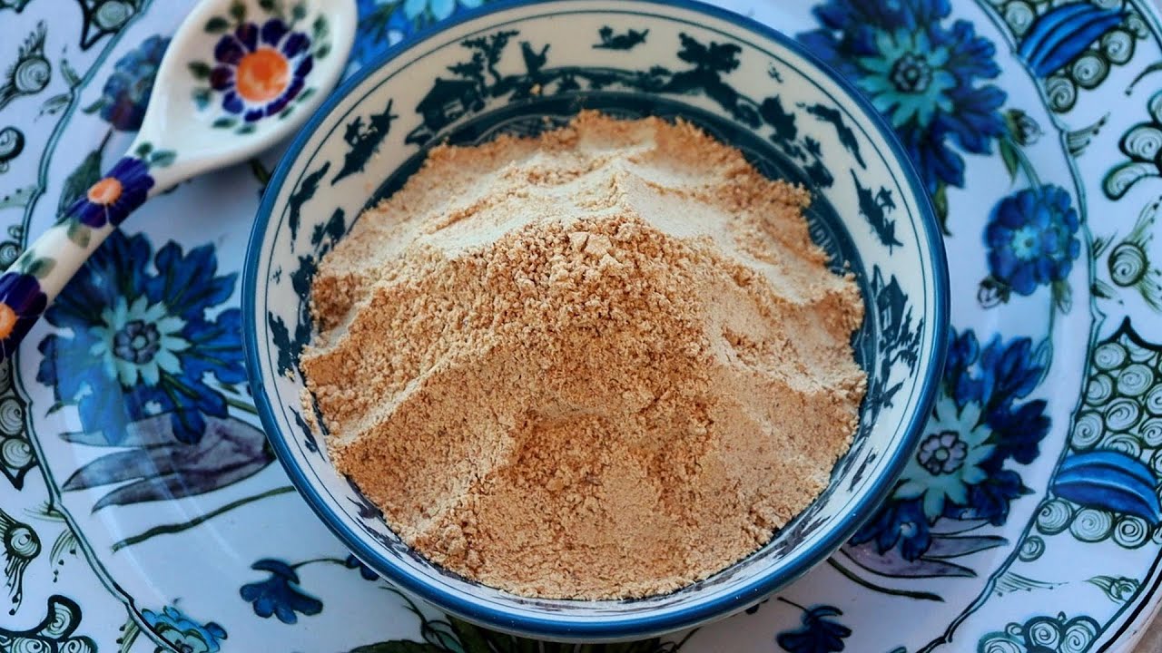 How To Make Roasted Soy Bean Powder (Kinako) - YouTube