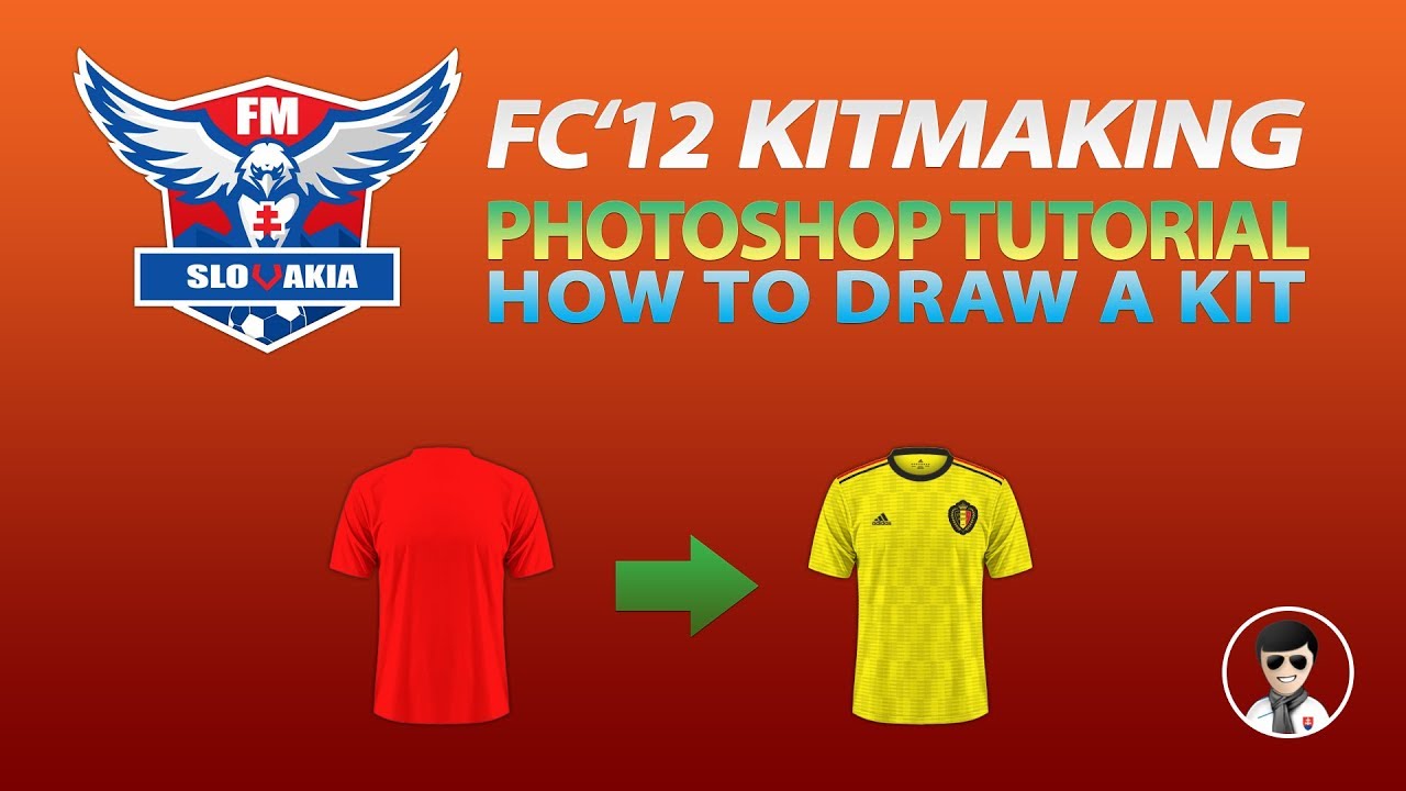 FC'12 Tutorial | How to draw a kit - YouTube