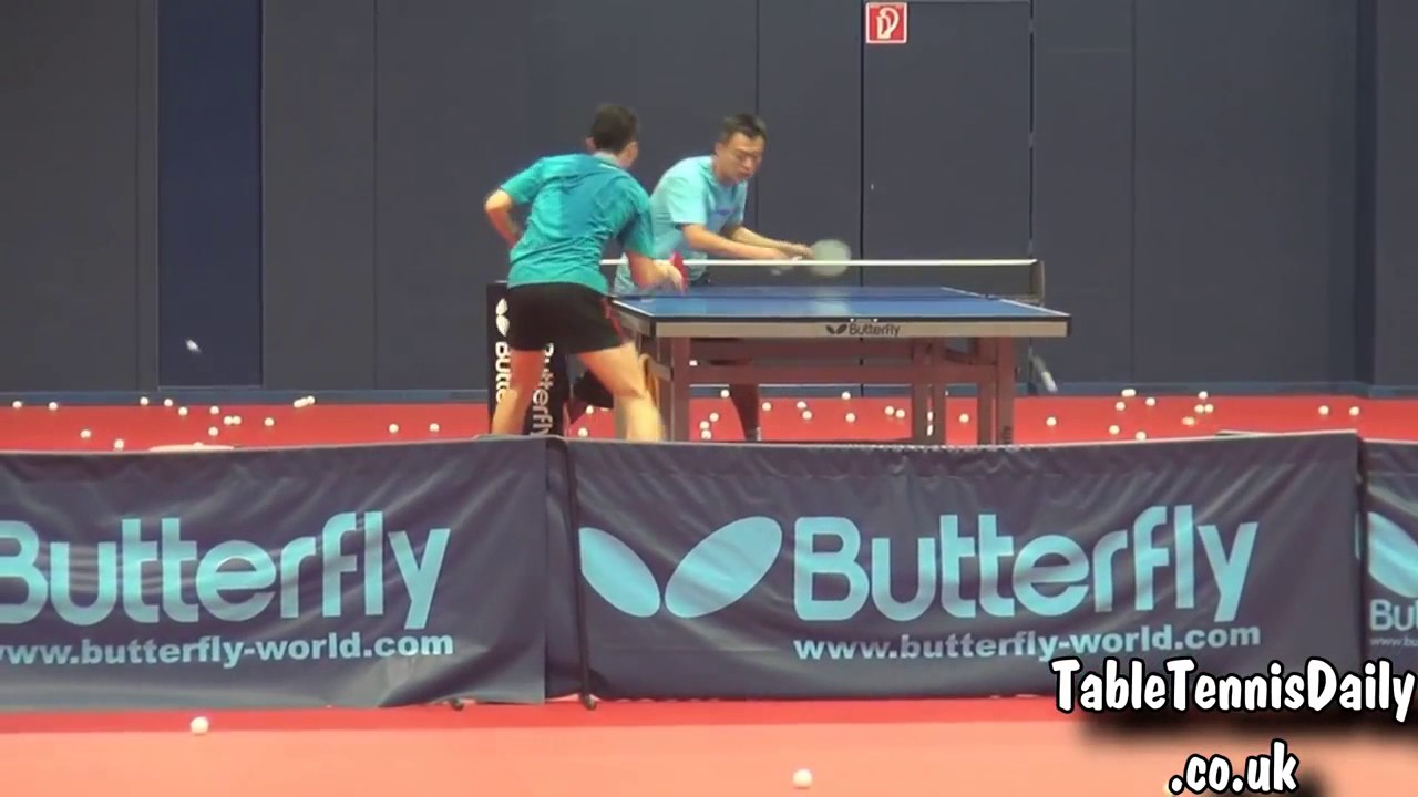 Ma Long multiball training forehand HD - YouTube