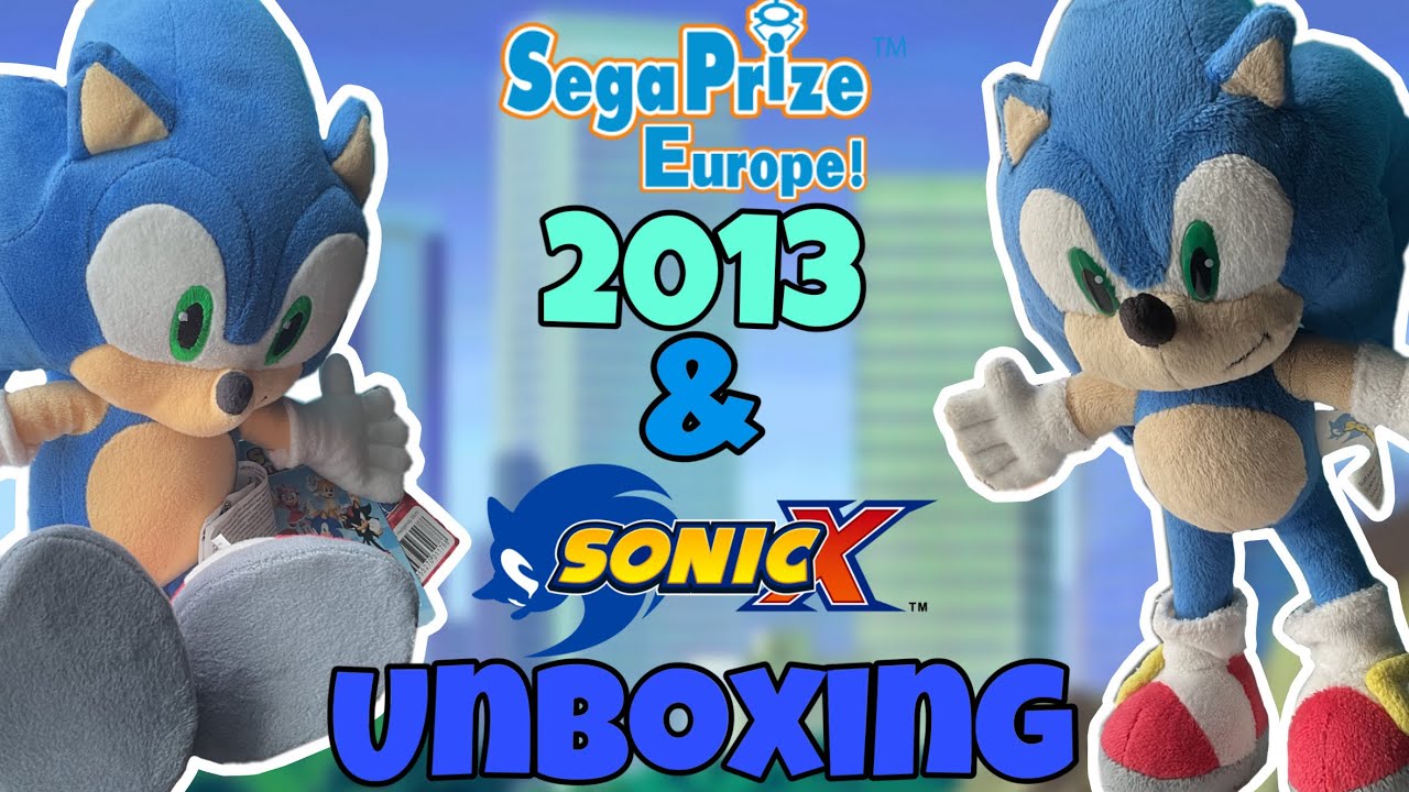 Sonic The Hedgehog - Sega Prize Europe 2013 Sonic & Sonic X Plush ...