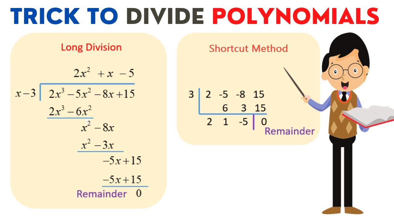 Division Of Polynomials trick Polynomials Synthetic Division Division Of Polynomials trick Polynomials Synthetic Division