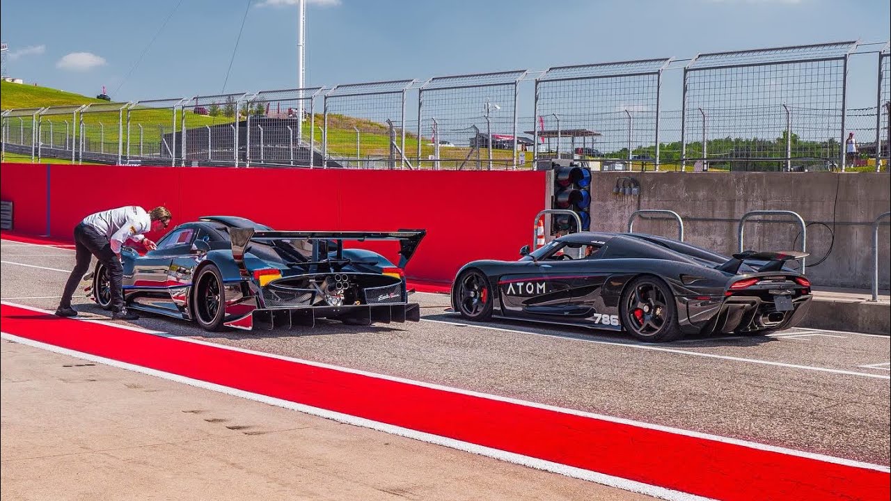 Hypercar Invitational 2024 Circuit of the Americas Pagani Zonda ...