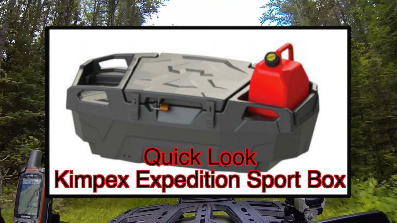 Quick Look At The Kimpex Expedition UTV Sport Box - YouTube