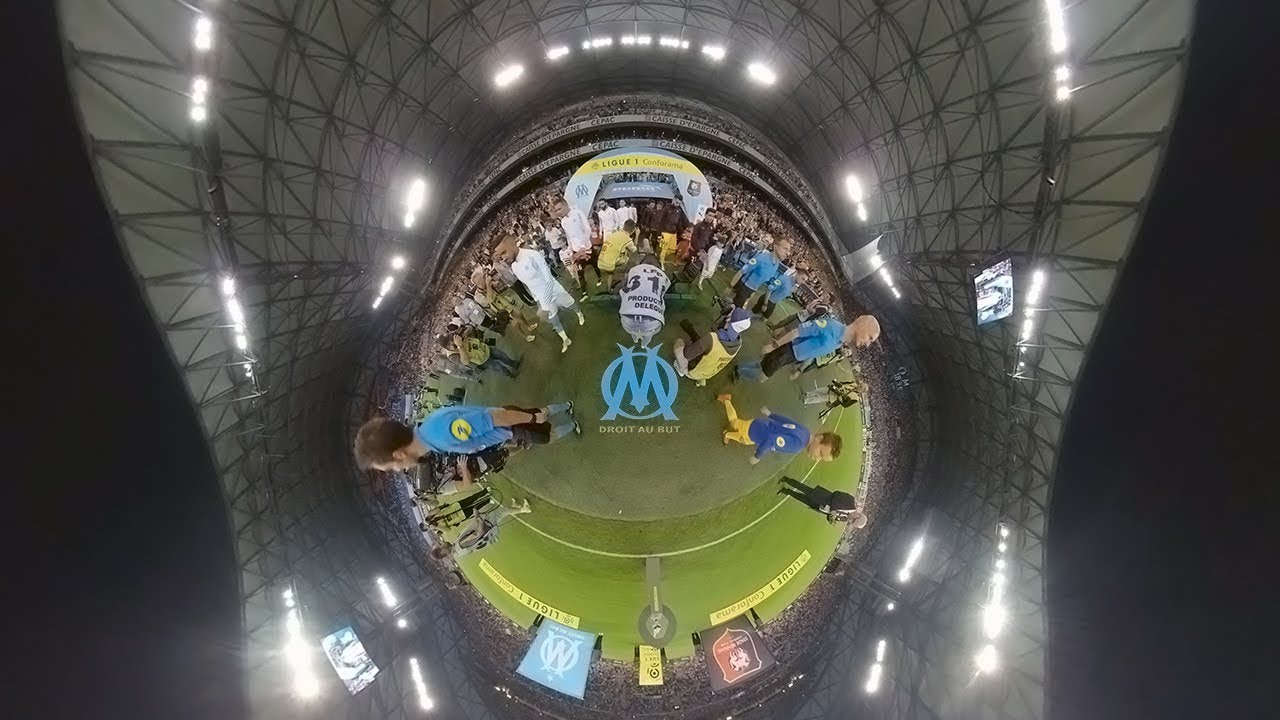 Foot 360° | OM Match Day 2018-19 - VR Experience - YouTube