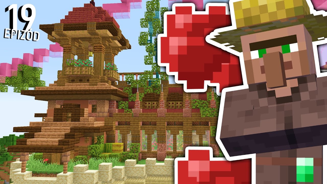 HUNCUT FALUSIAK BARLANGJA | Minecraft 1.19 Let's Play - 19. rész - YouTube