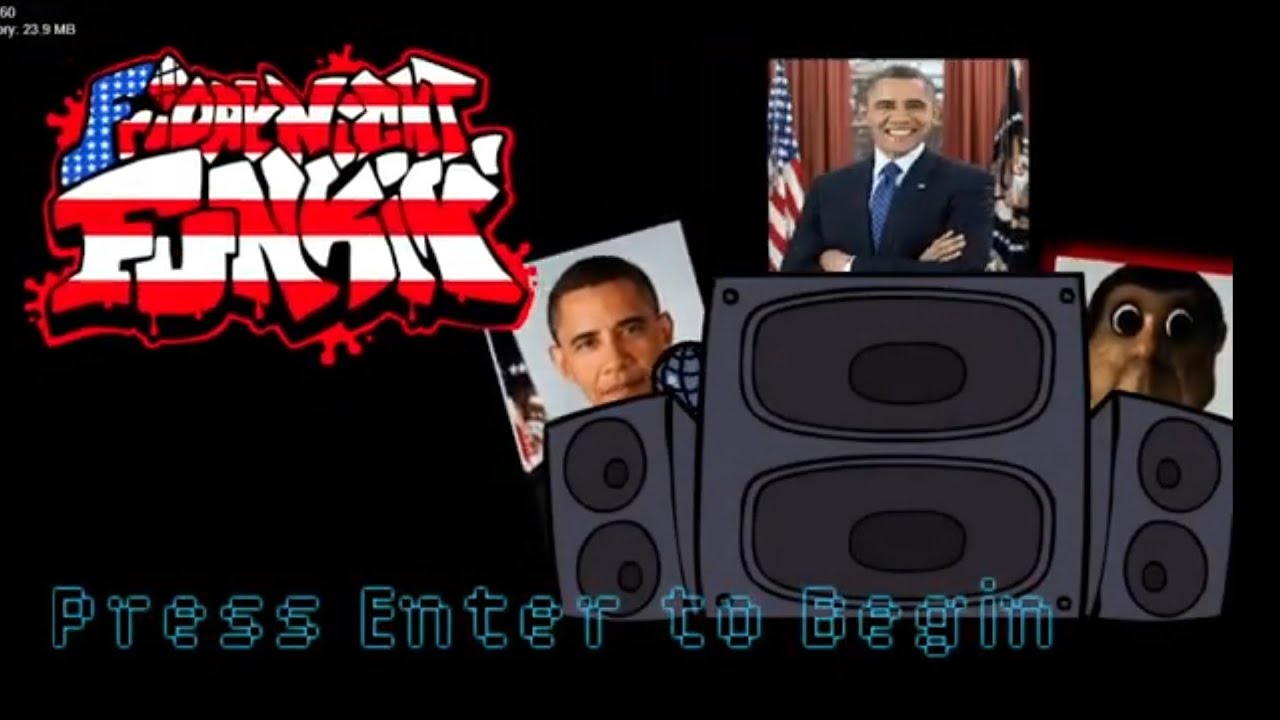 FNF vs Obama: Presidential Showdown#fnf#fnfmods#fridaynightfunkin#obama ...