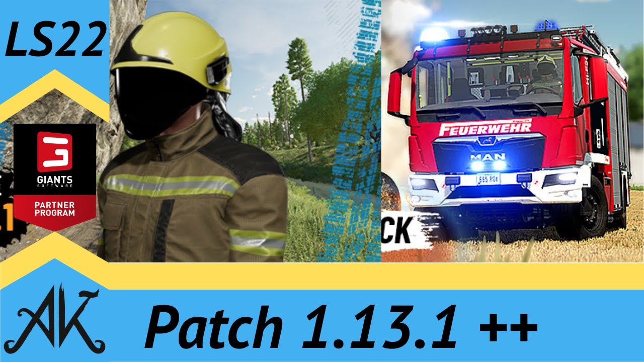 LS22 Patch 1.13.1 im Anflug und das Emergency Pack jetzt offiziell ...