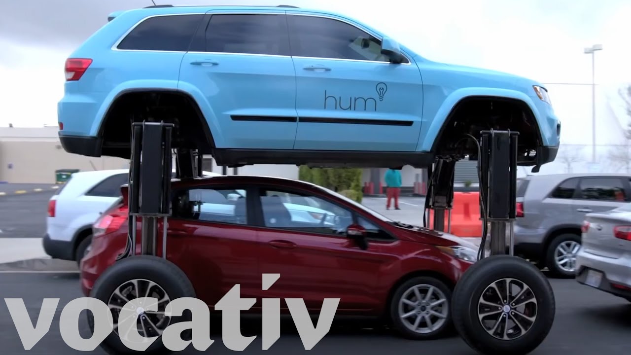 This Car Lets You Ride Over Traffic - YouTube