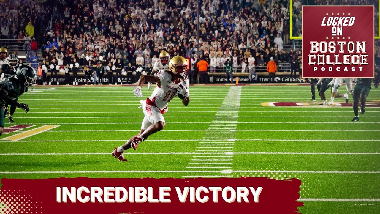 Why Boston College Eagles' win over Michigan State matters - YouTube