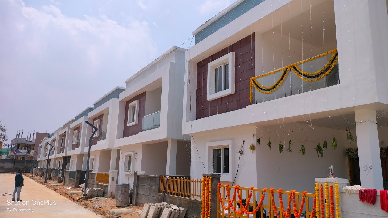 "Turn Heads with These Luxurious Duplex Villas in Kompally!" - YouTube