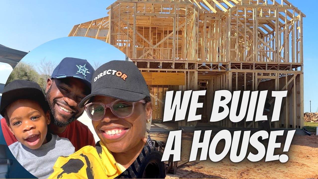 BUILDING OUR DREAM HOUSE IN AMERICA!! The Journey from foundation to ...