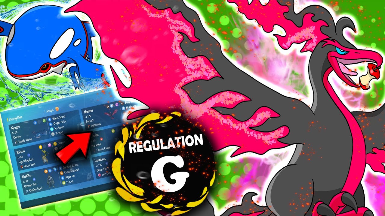 GALARIAN MOLTRES SOARS into BATTLE with KYOGRE! | VGC 2025 Reg G - YouTube