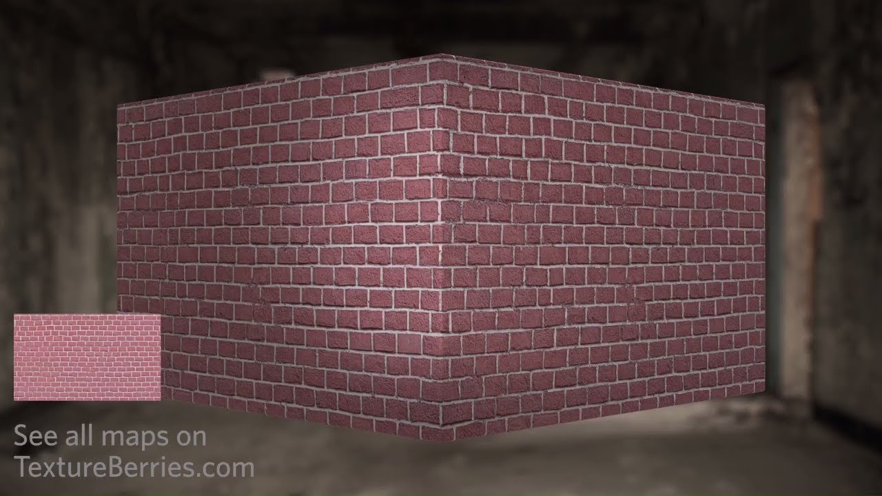 📸 Painted brick - 01, TEXTURE for 3Ds Max, Unreal Engine, Unity ...