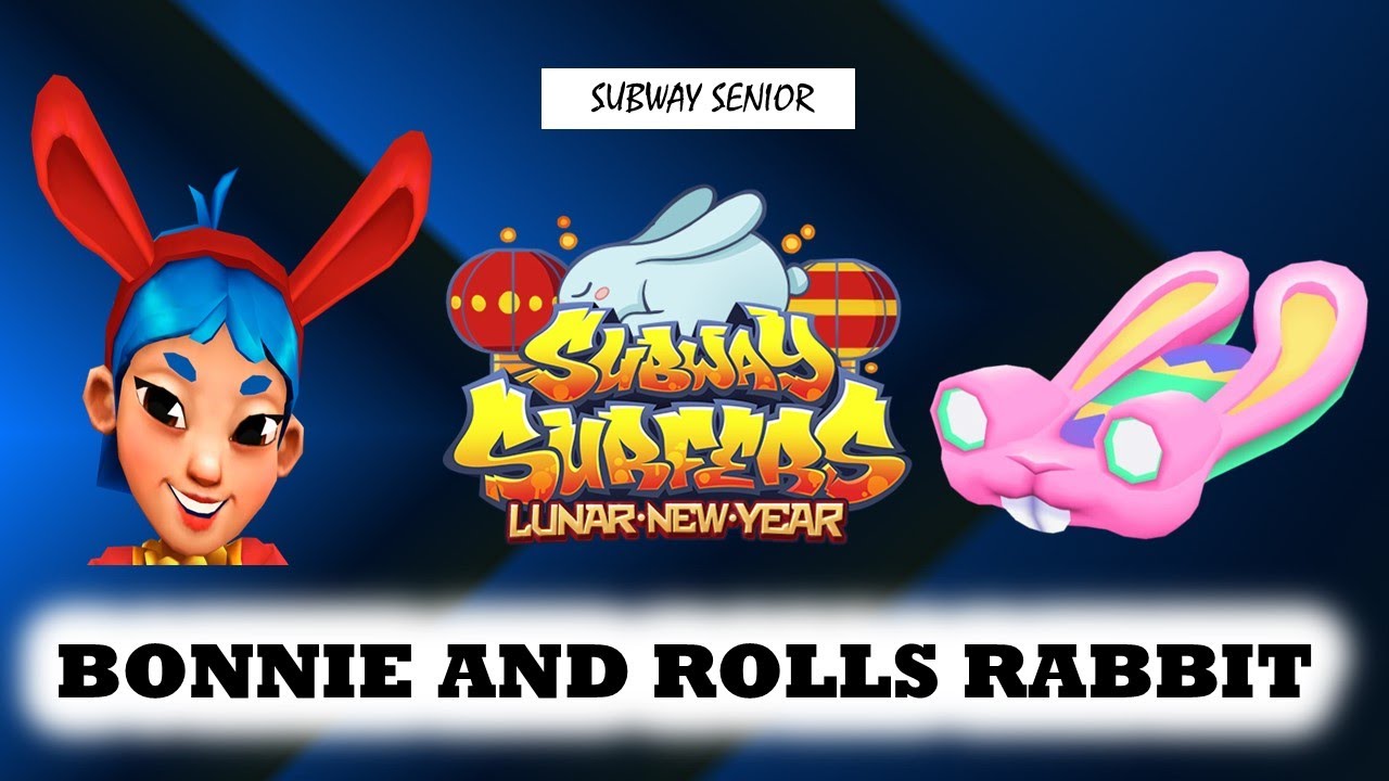 SUBWAY SURFERS : ZODIAC REWARD FOR BONNIE AND ROLLS RABBIT: JANUARY ...