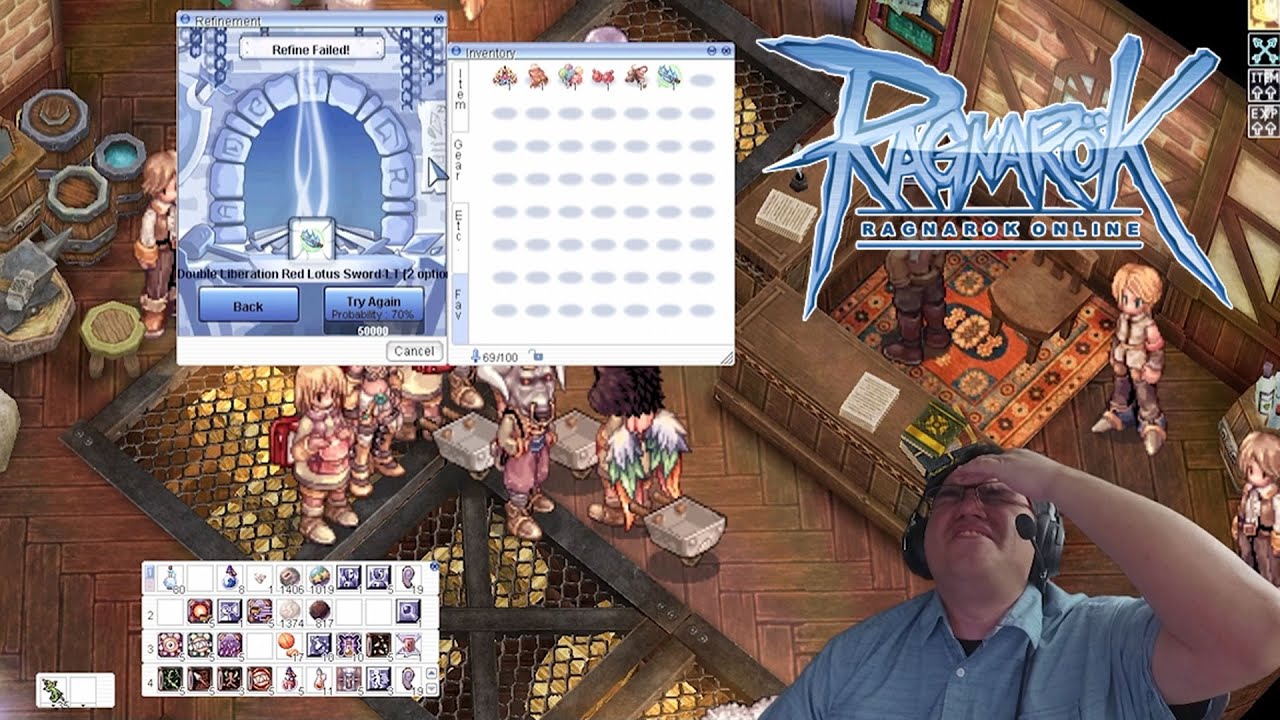 My Level 5 - Weapon upgrade Experience in Ragnarok Online - YouTube