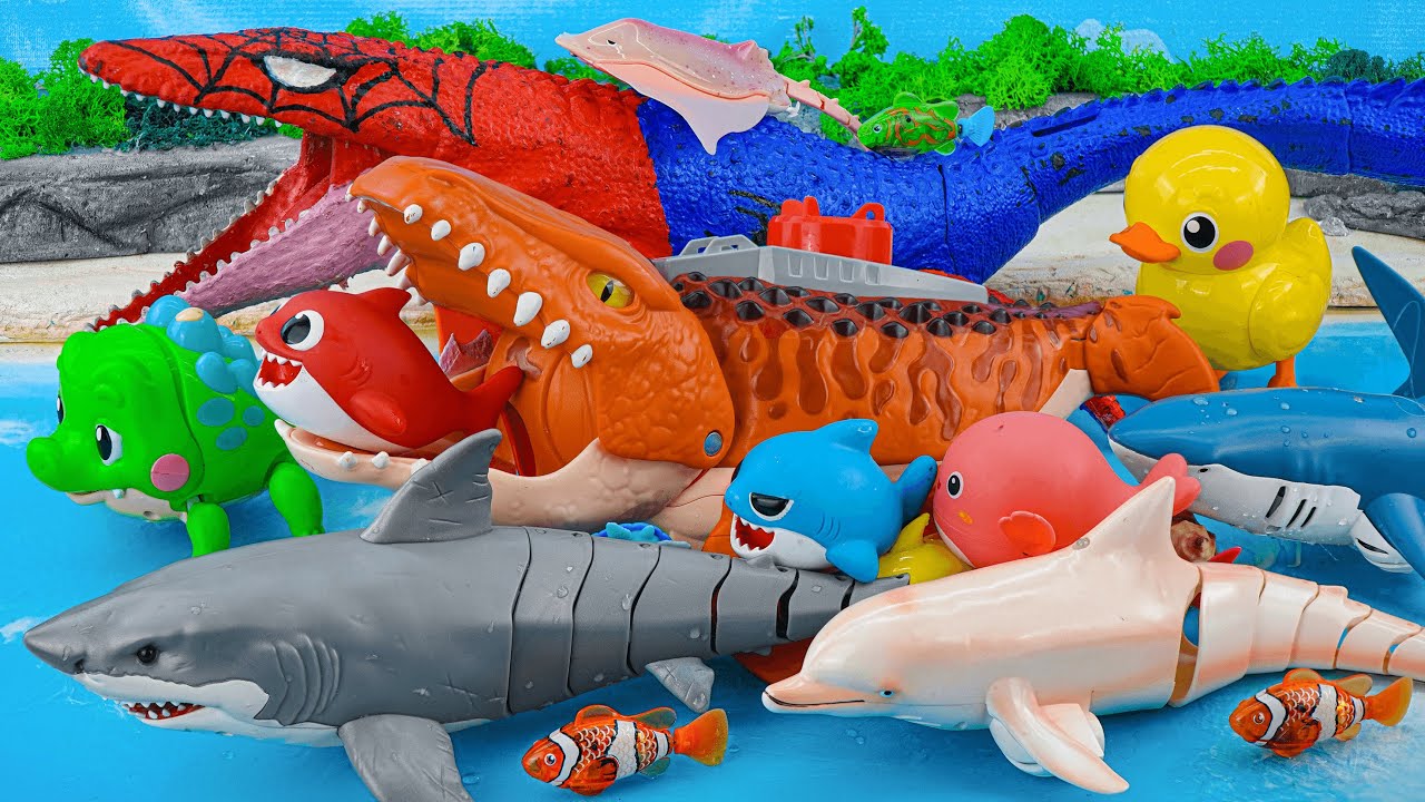Toy asmr 🐟 Light Robo Fishing + Zuru Robo Fish Aquarium Playset ASMR ...