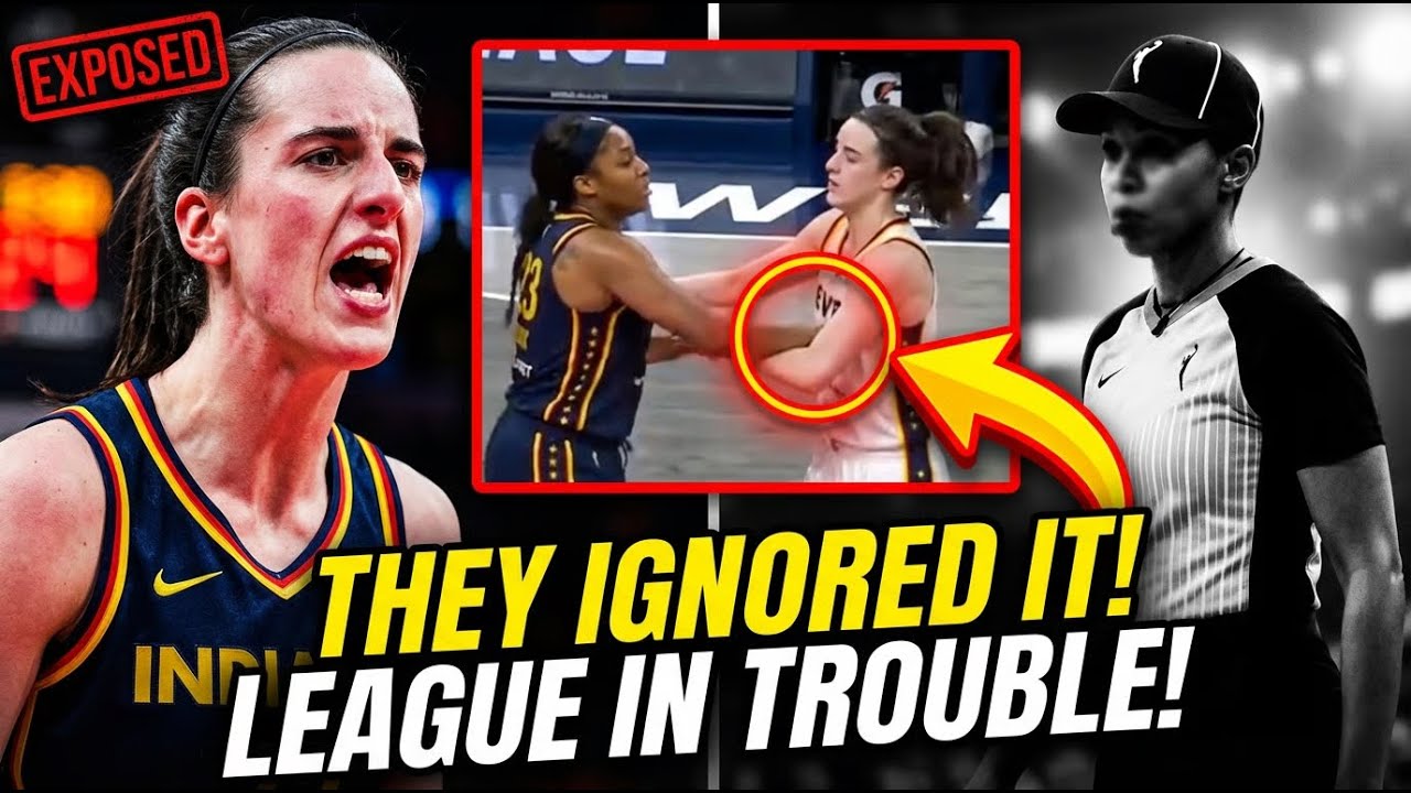 WNBA IN TROUBLE After Caitlin Clark EXPOSES Refs for IGNORING Obvious ...
