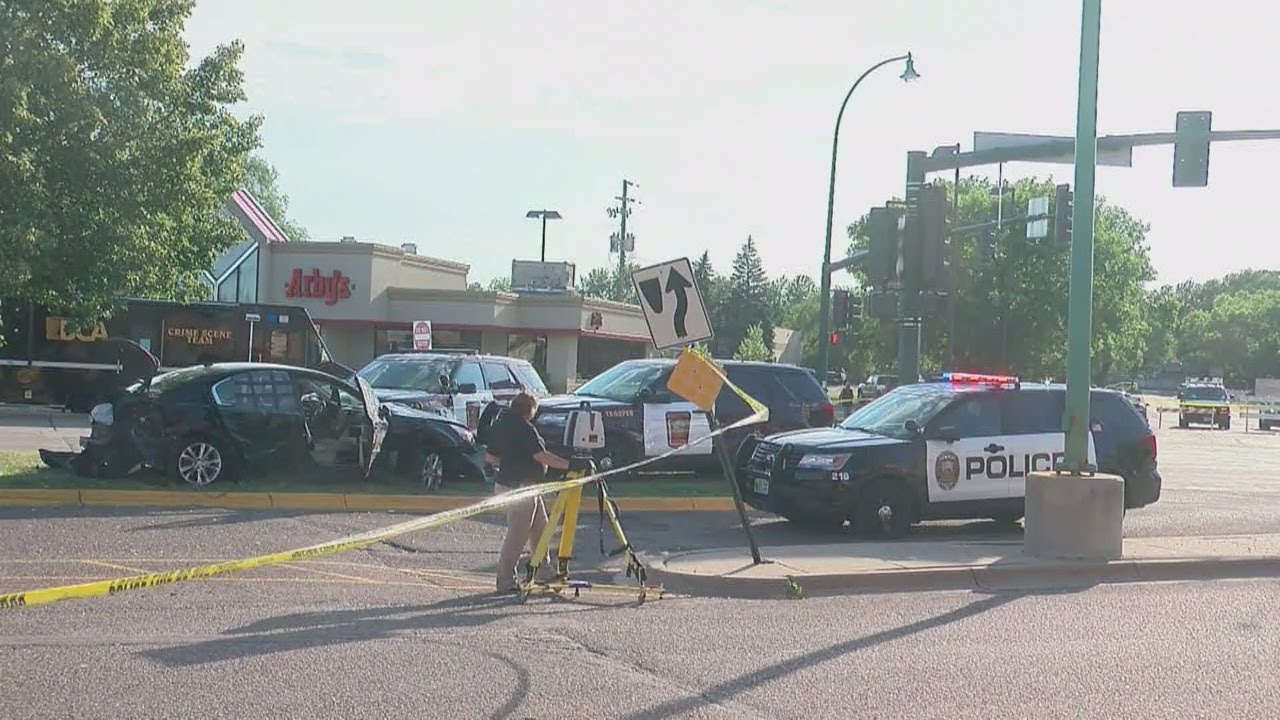 3 Suspects In Custody After Vehicle Strikes Crystal Police Officer ...