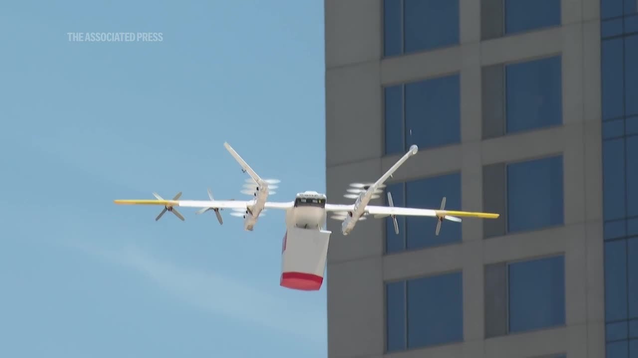 Delivery drones may soon take off in the US. Here's why - YouTube