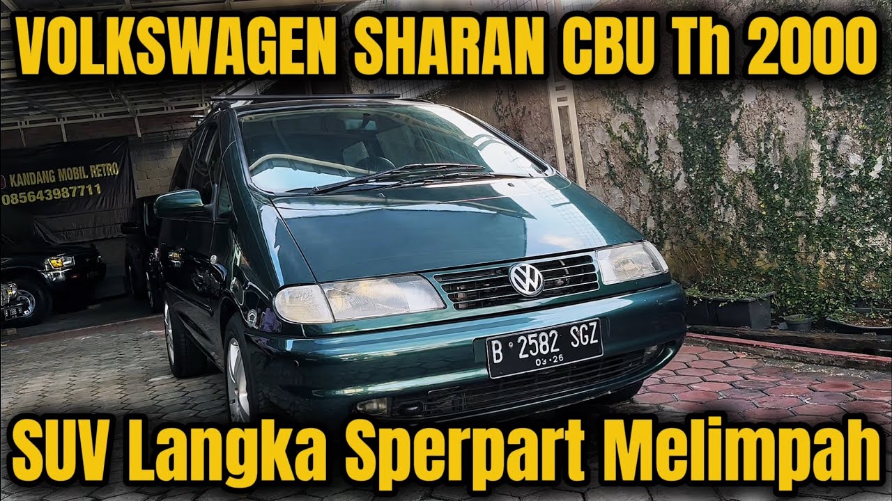 Volkswagen Sharan Th 2000 CBU Langka‼️SUV Nyaman Captain Seat Sampe ...