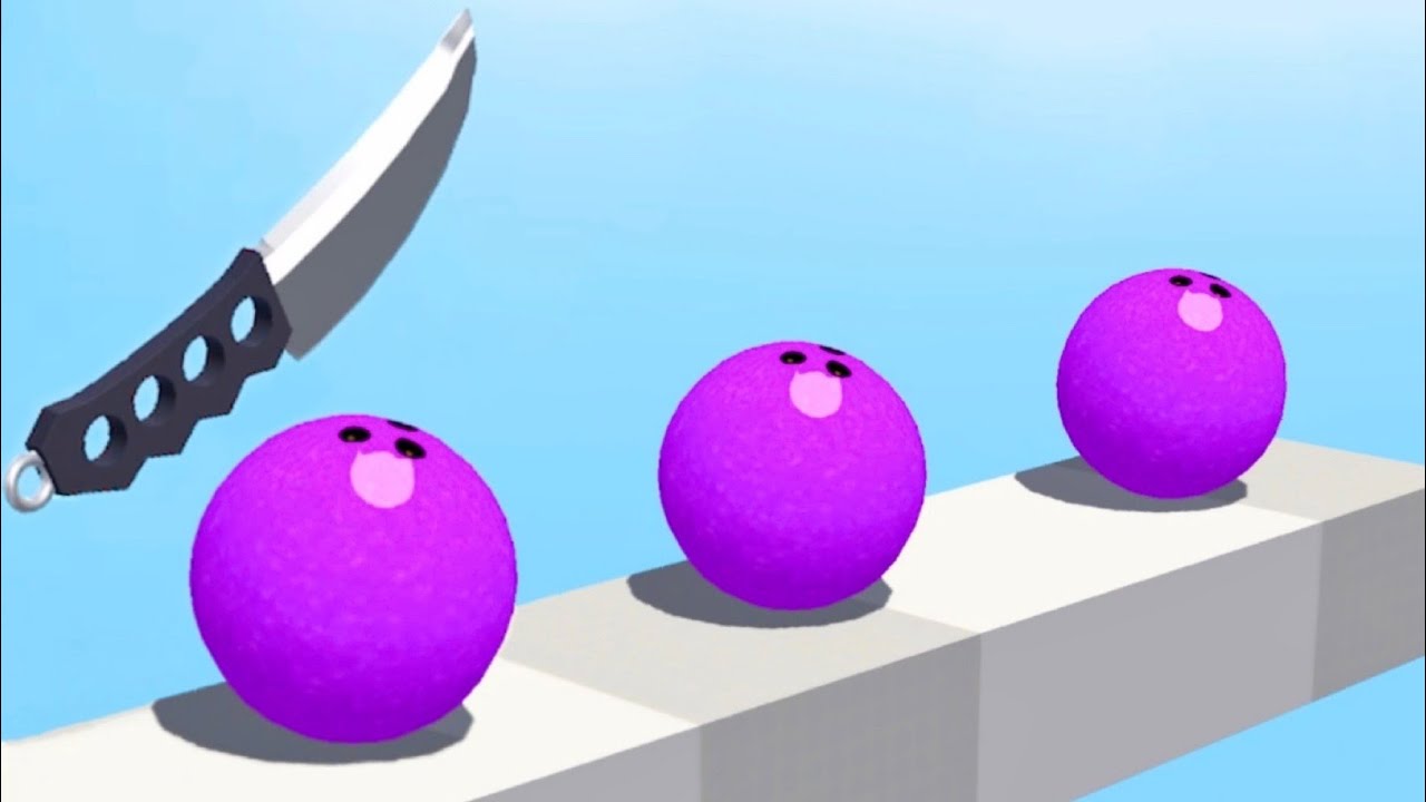Slice it all! Very satisfying and relaxing ASMR slicing game - YouTube