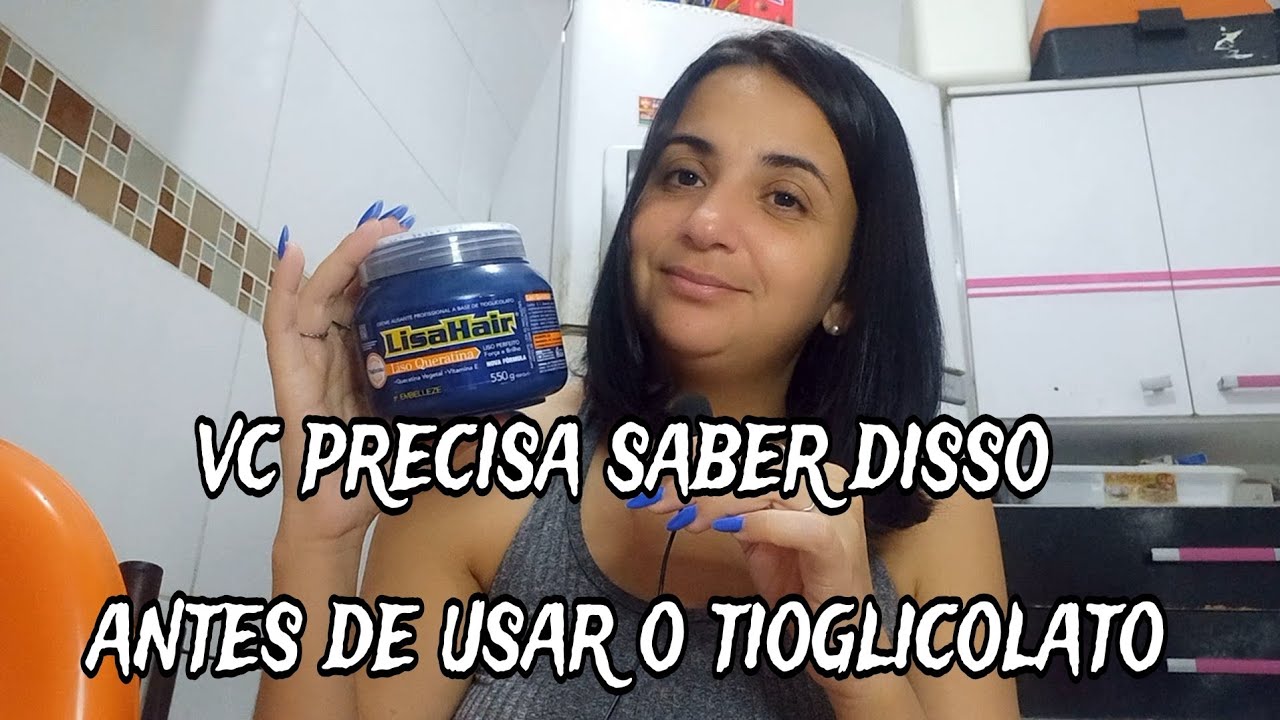 O que vc precisa saber antes de usar o tioglicolato de amônia - YouTube