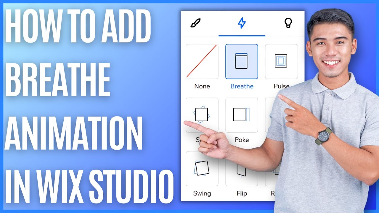 How to Add Breathe Animation in Wix Studio [Quick Guide] - YouTube