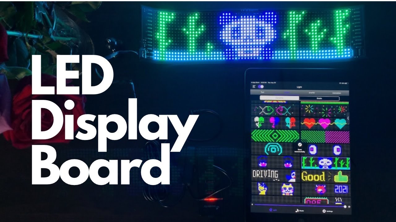 LED Display Board for Shops | Unboxing and Product Review - YouTube