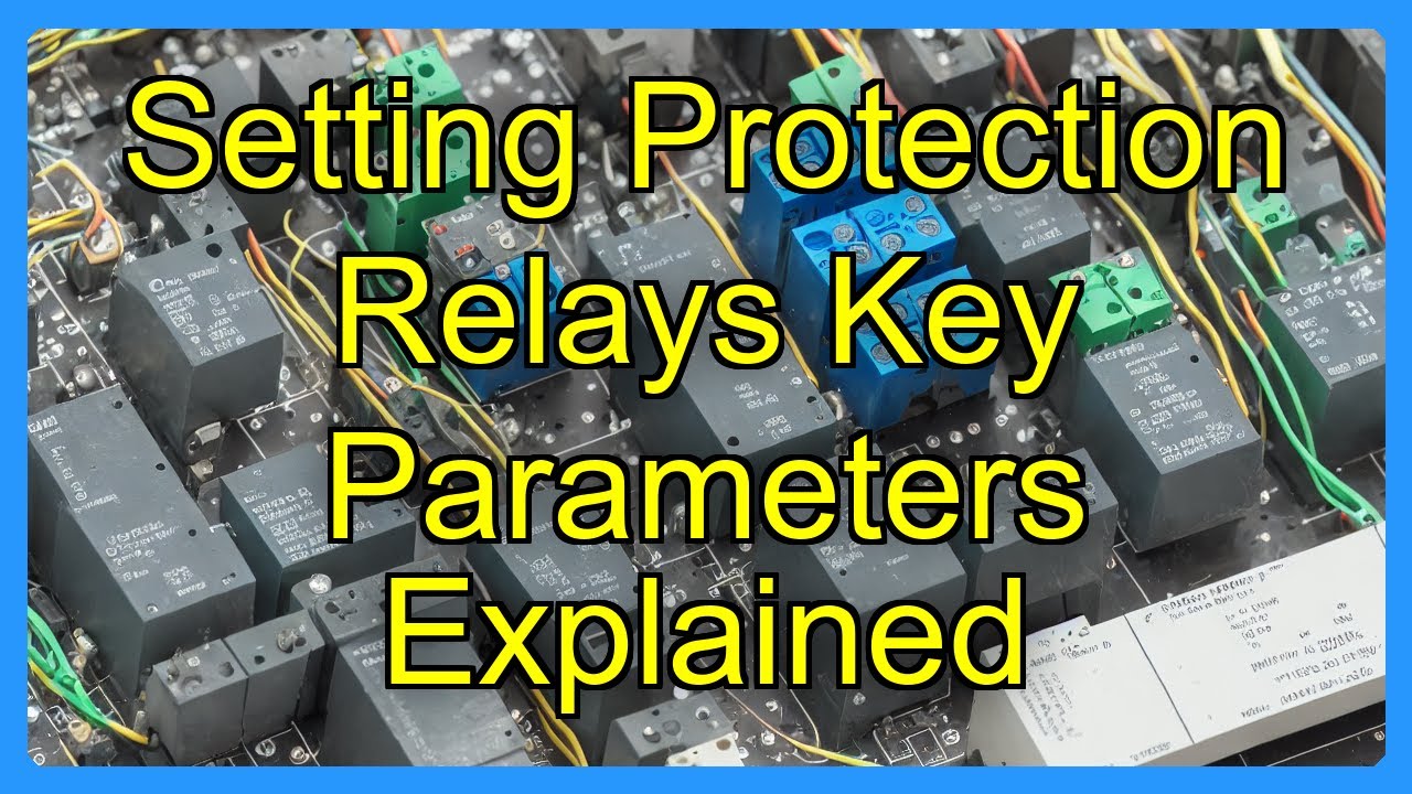 Setting Protection Relays Key Parameters Explained - YouTube