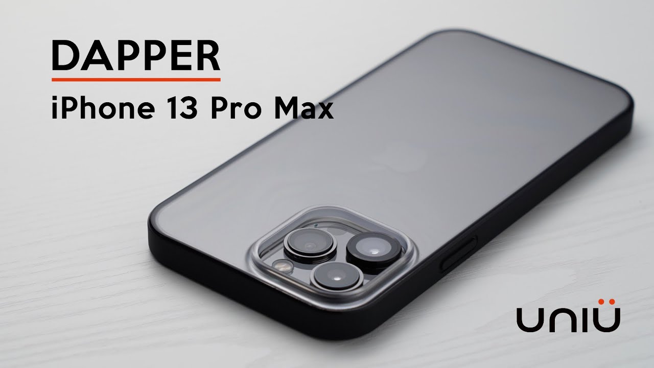 UNIU iPhone 13 | DAPPER 防指紋超薄防摔殼 | 安裝與拆除教學 - YouTube