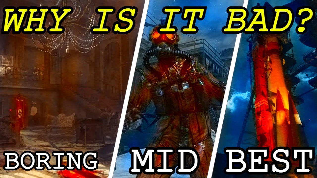 Why I think BLACK OPS 1 is the WORST TREYARCH Zombies Game (+map ...