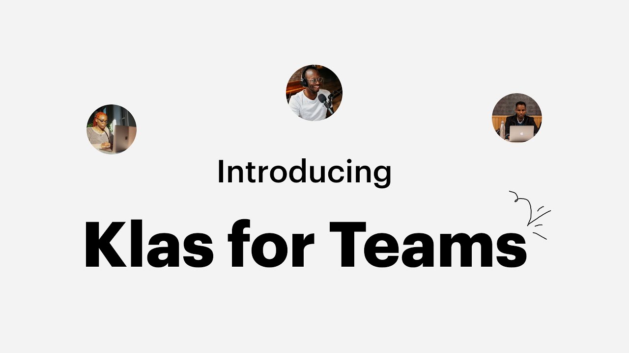 Introducing Klas for Teams - YouTube