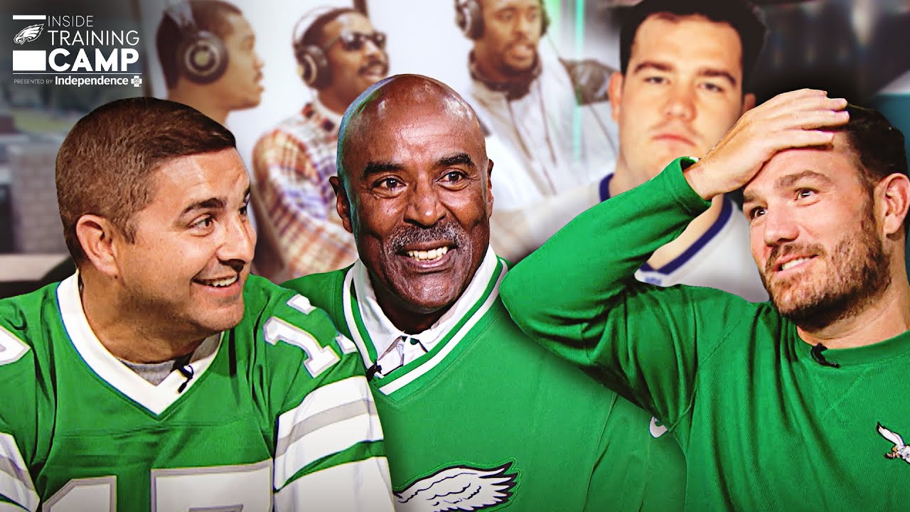 A Look Back Through Eagles History | Inside Eagles Training Camp - YouTube